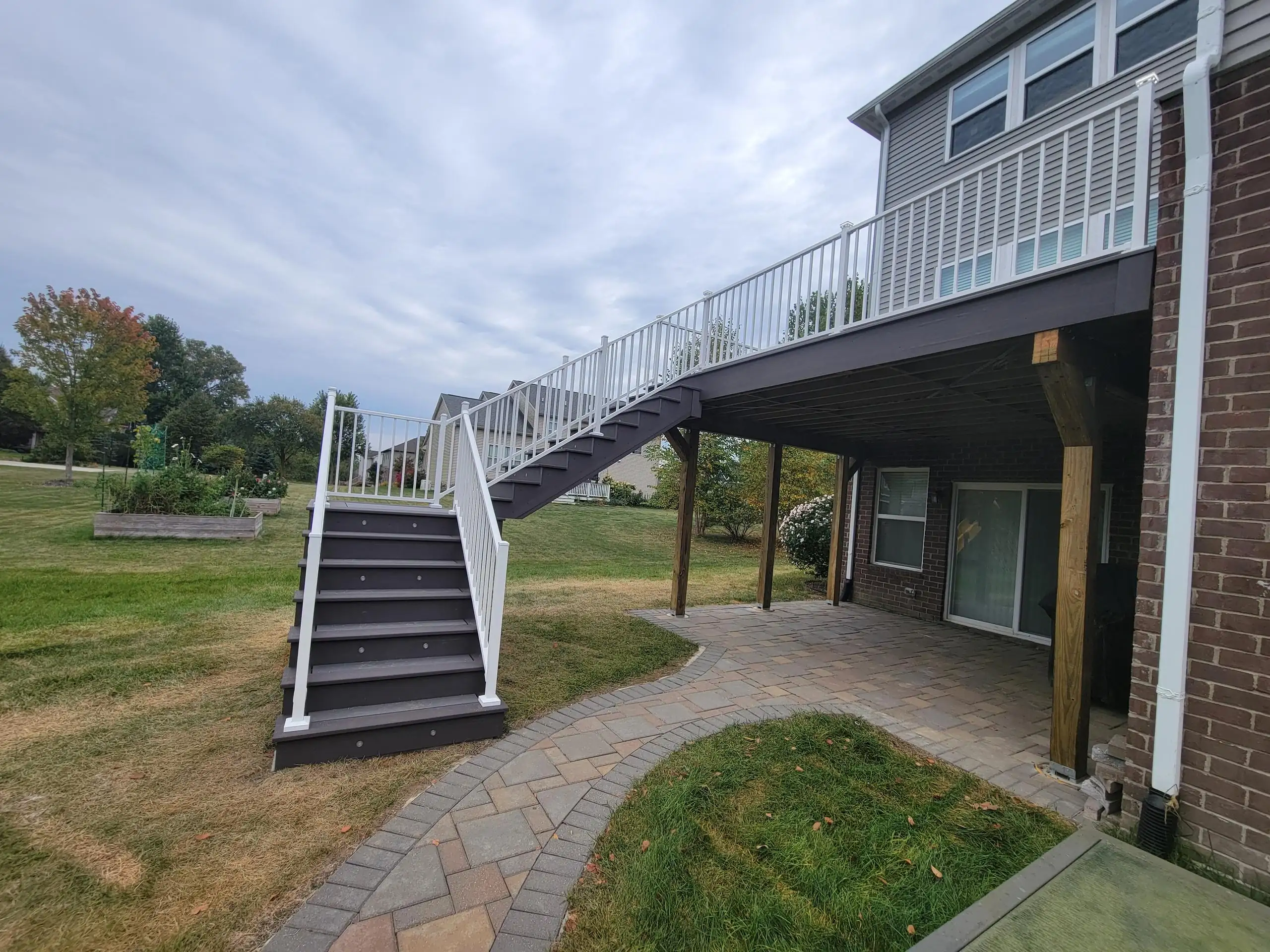 Under Deck Drainage System for Existing Decks